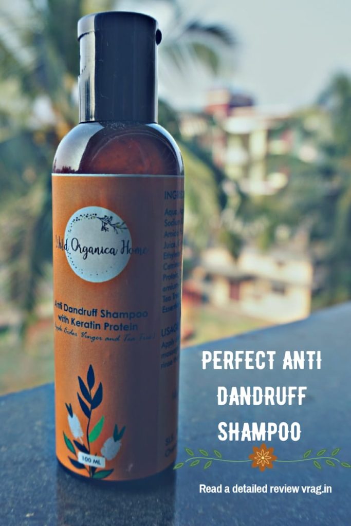 Wild Organic Home Dandruff Combo - Shampoo & Hair Pack - VR & G